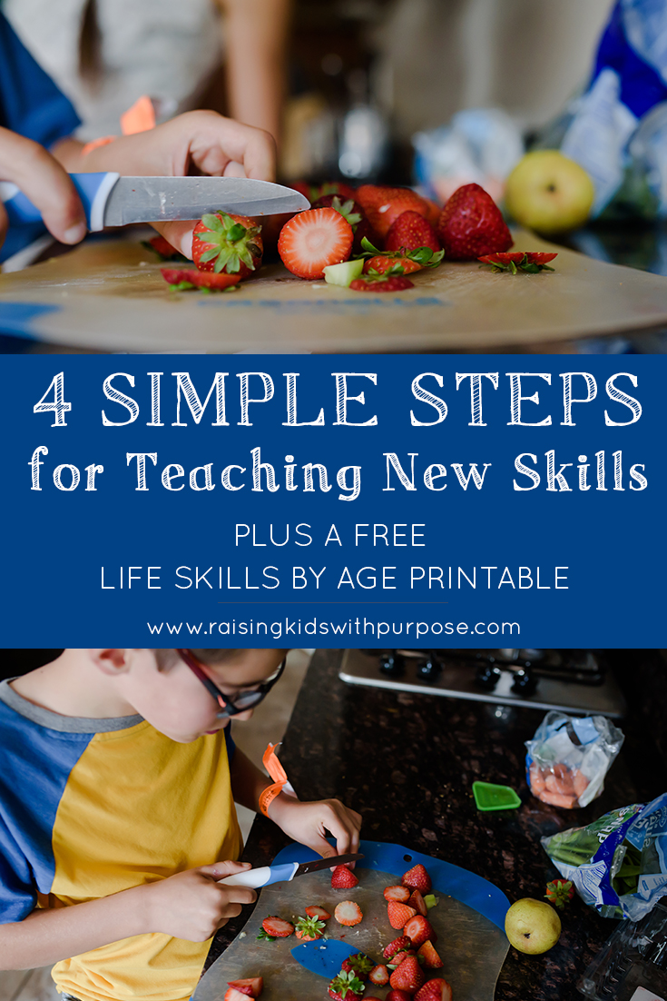 4 Easy Steps For Teaching Life Skills To Kids Raising Kids With Purpose 4 Easy Steps For Teaching Life Skills To Kids Raising Kids With Purpose