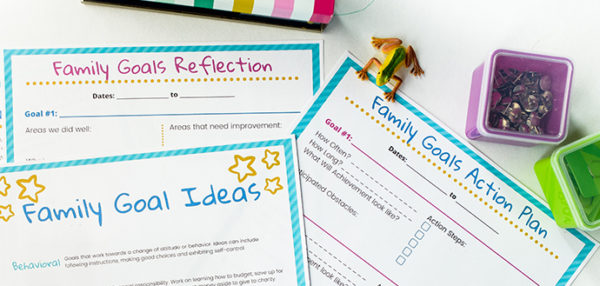 Create Family Goals to Create a Strong Connection (Includes Free Family ...
