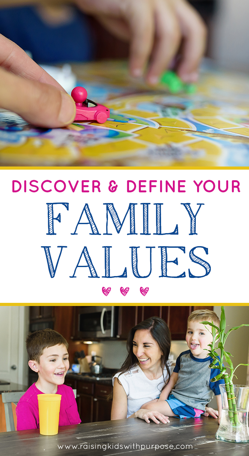 How To Define and Discover Your Family Values - Raising Kids With Purpose