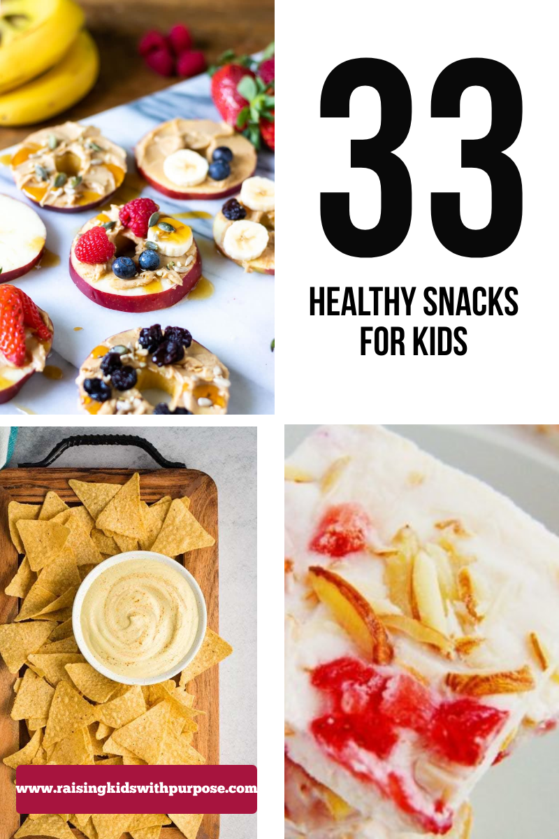33 Creative & Healthy Snacks Kids Can Make - Raising Kids With Purpose