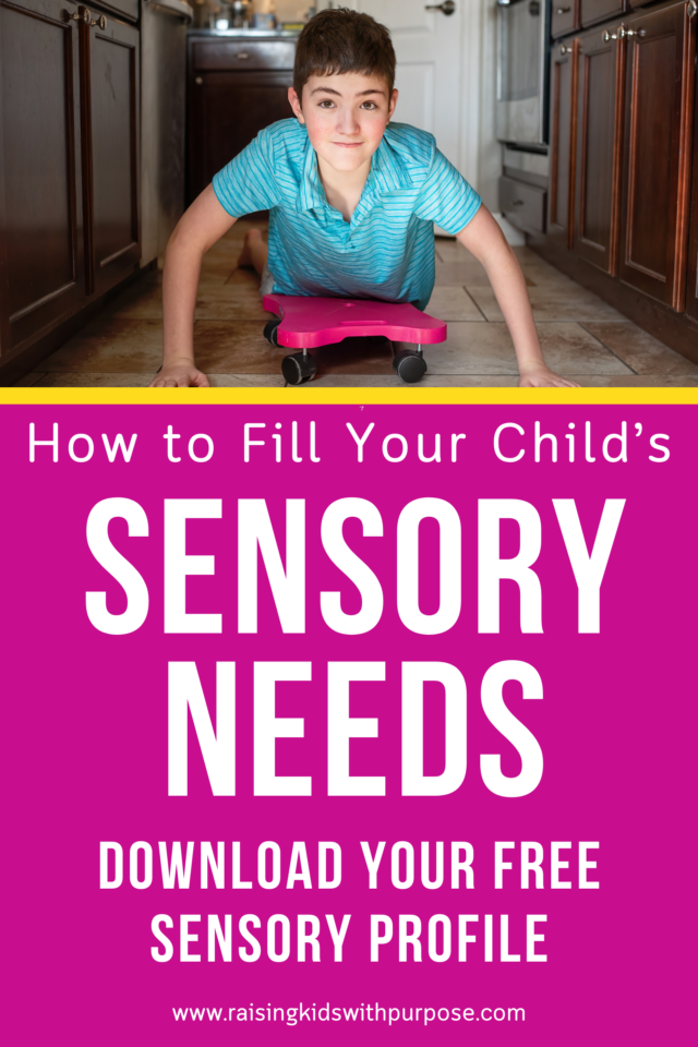 How to Fill Your Child’s Sensory Needs To Reduce Big Behaviors ...