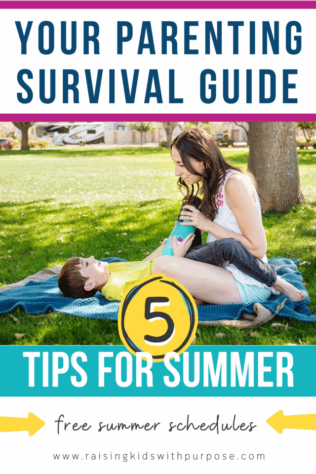 Your Parenting Survival Guide: 5 Tips for Summer