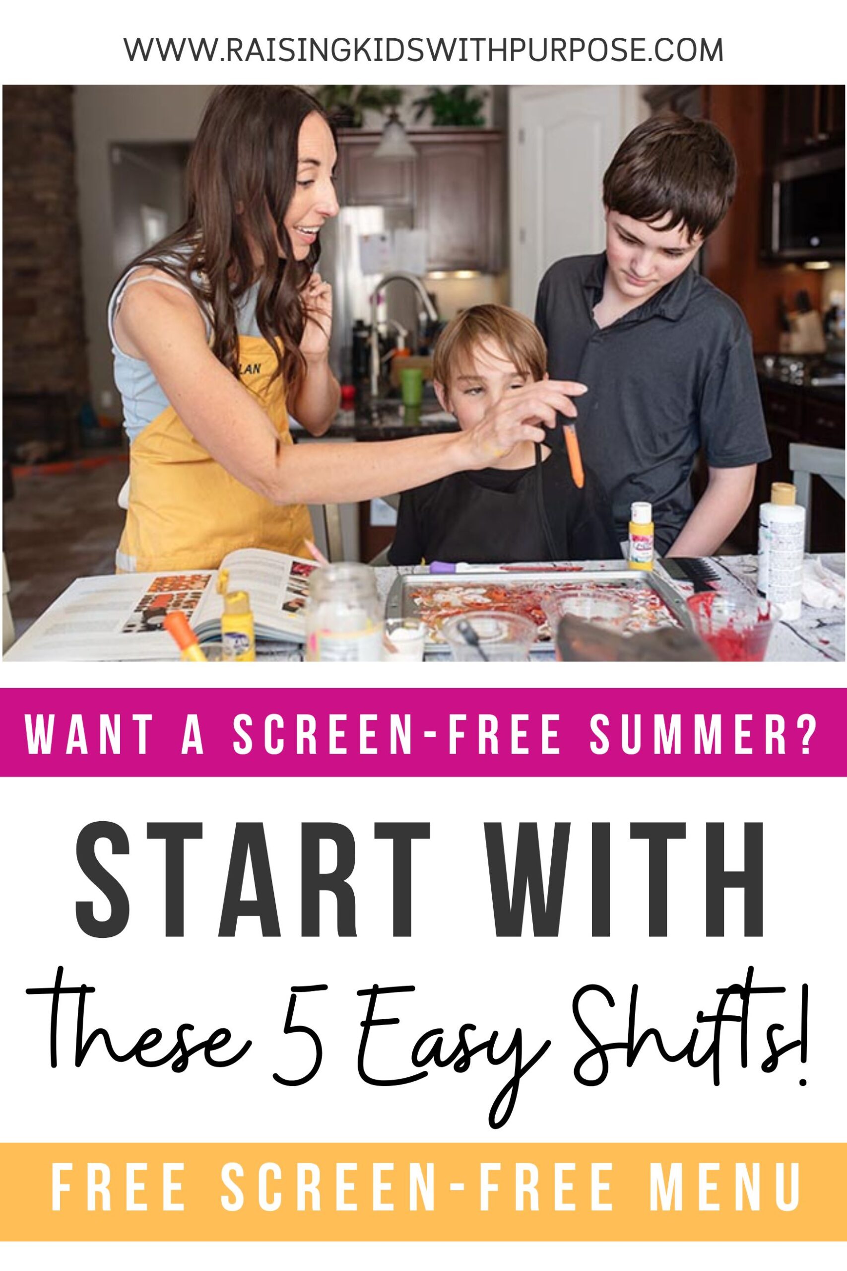 5 Simple Summer Screen Time Rules That Actually Work