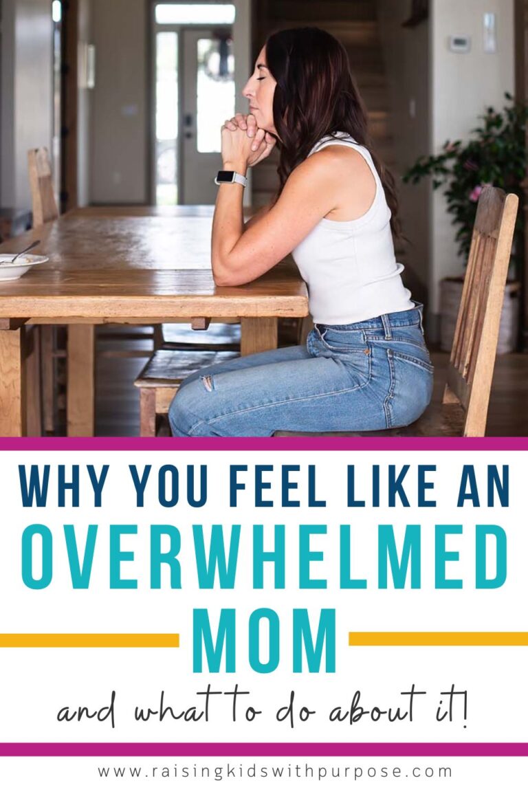 Why You Feel Like An Overwhelmed Mom + What to Do About It