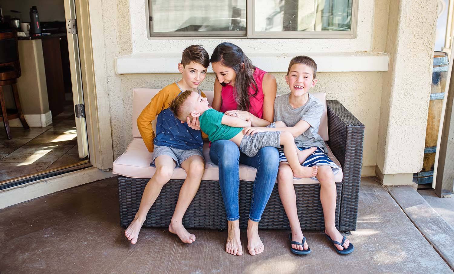 How to be playful when you're a mom of 3 or more kids